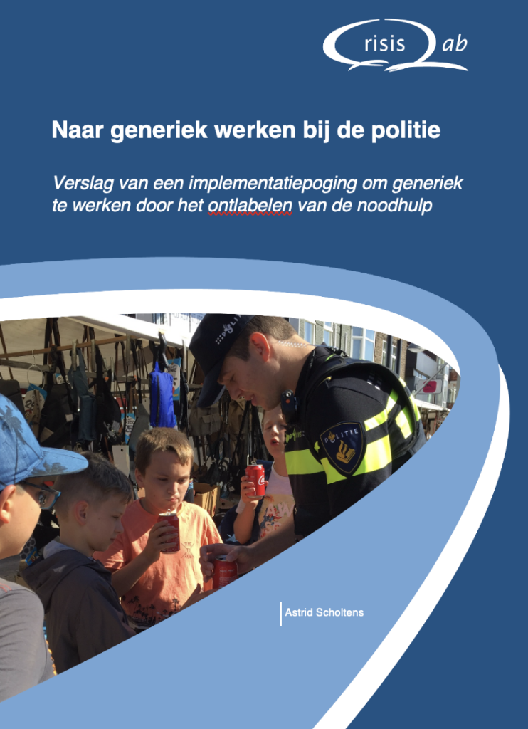 » Naar generiek werken door ontlabelen politie noodhulp - www.crisislab ...